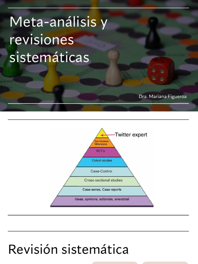 Metanalisis y Revisiones Sistematicas | PDF | Metaanálisis