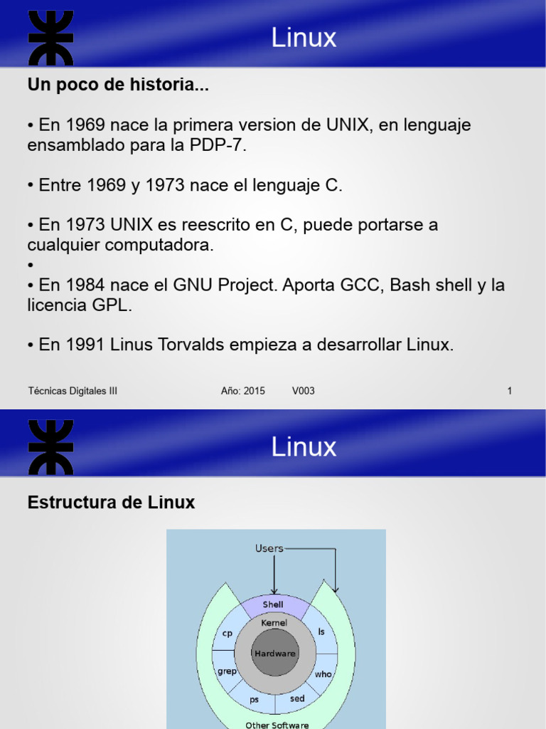 4linux-Intro v003 | PDF | Distribución de Linux | Informática