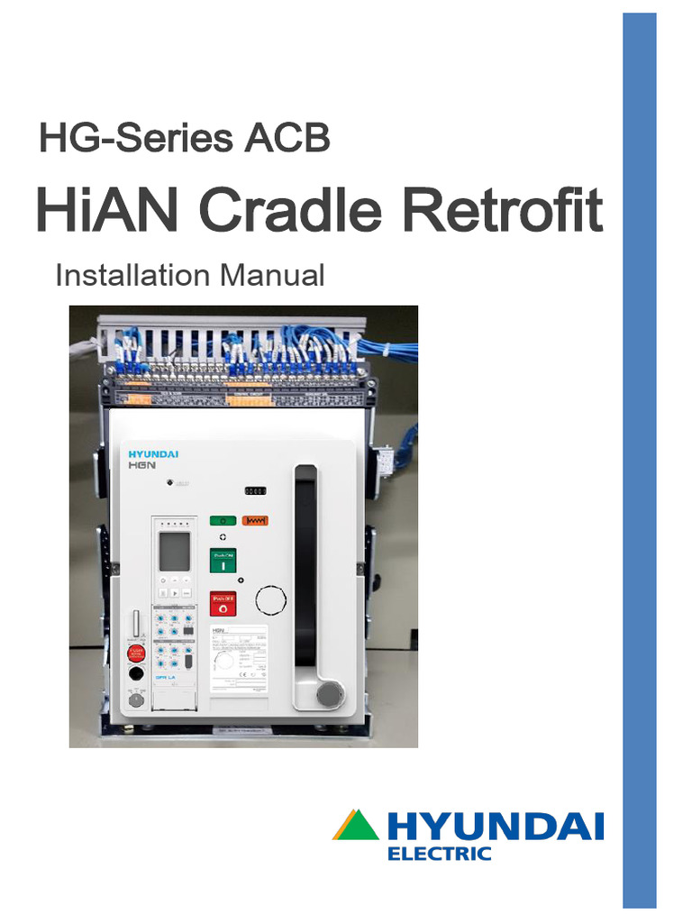 Acb Hian HGN Retrofit Manual | PDF | Electrical Wiring | Power Engineering