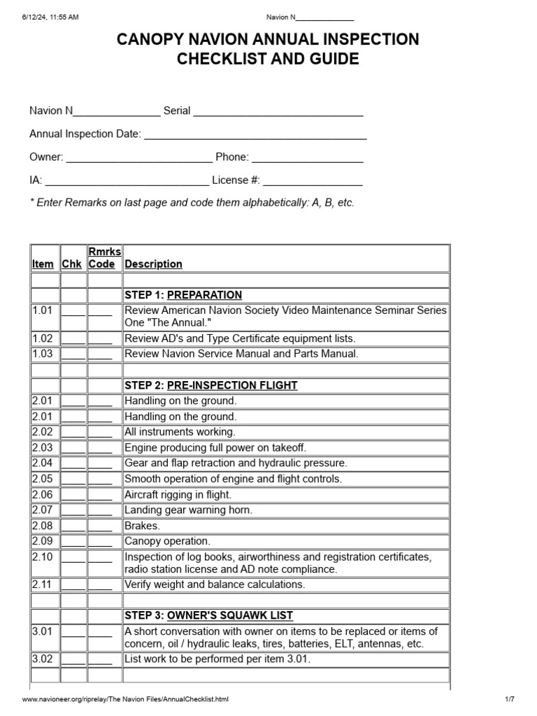 Checksheets & Guide | PDF | Landing Gear | Leak