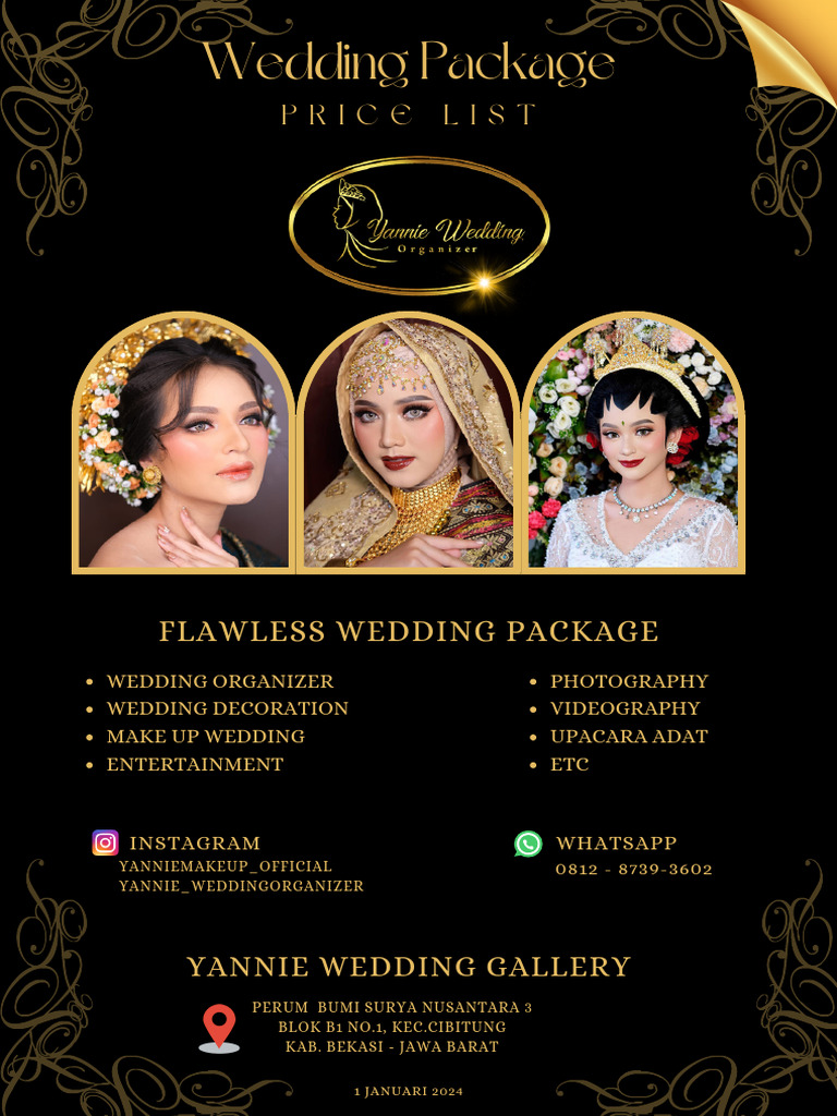 Paket Pernikahan Yannie Wedding Gallery | PDF
