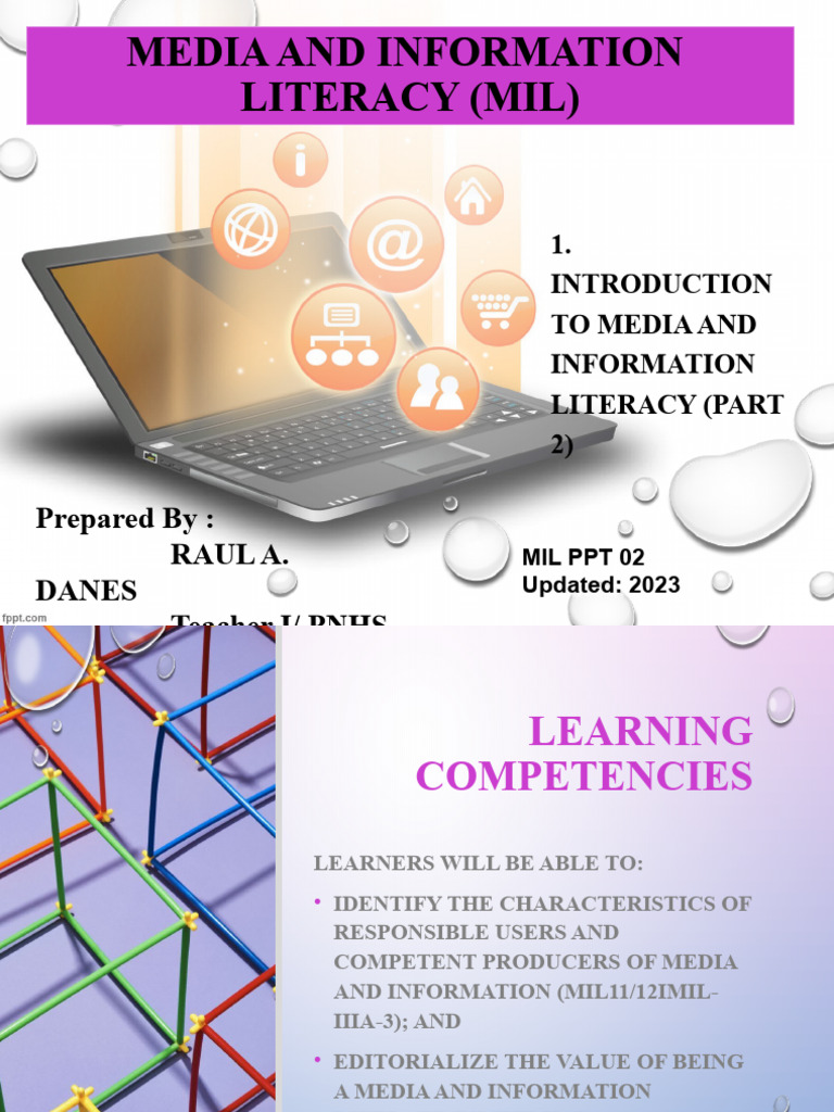 Responsible Use of Media and Information - Characteristics of ...