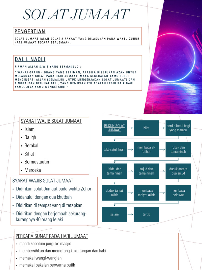 SOLAT JUMAAT | PDF