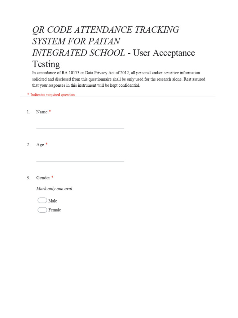 CAPSTONE UAT General Form | PDF | Computing | Information Technology