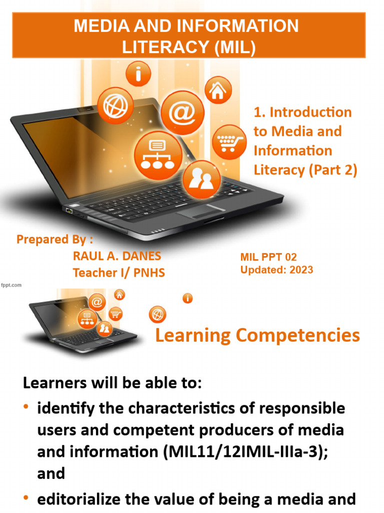 Introduction To MIL Part 2 Characteristics of Information Literate ...