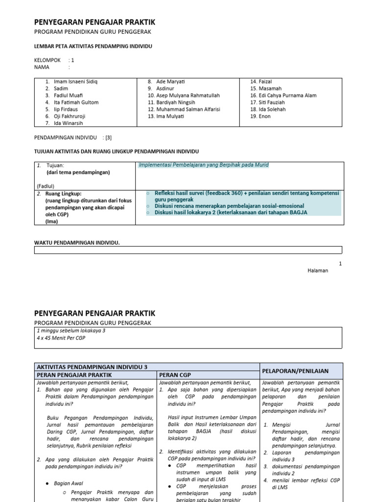 Kelompok 1 - La Pi 3 | PDF