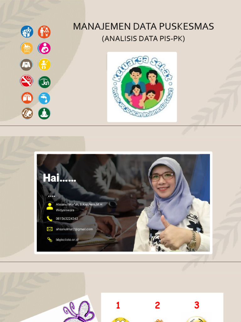 Manajemen Data Puskesmas (Analisis Data) | PDF