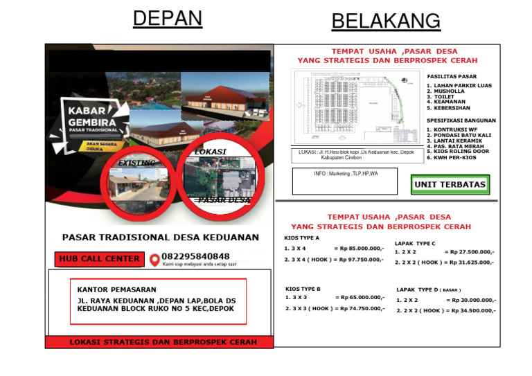 Brosure Pasar Final | PDF