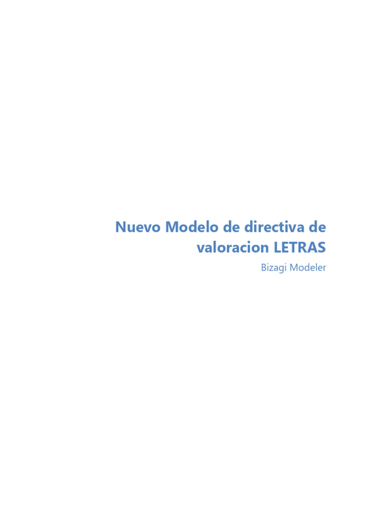 Nuevo Modelo de Directiva de Valoracion LETRAS | PDF | Informática ...
