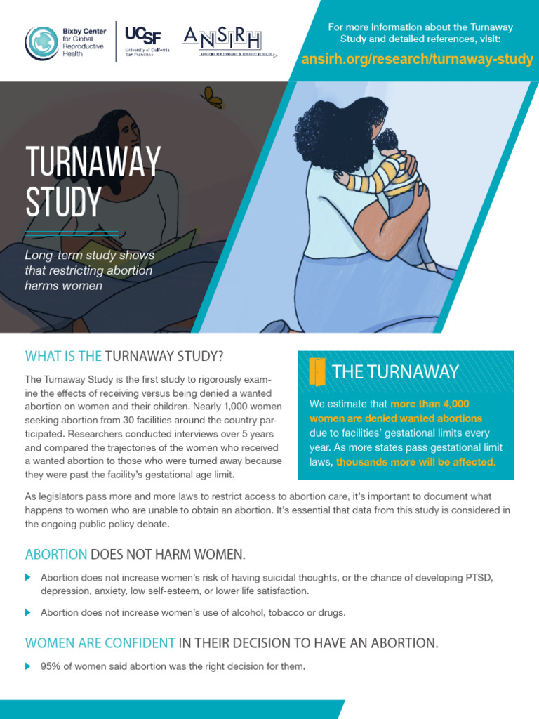 Turnaway Study Brief Web | PDF | Abortion | Unintended Pregnancy