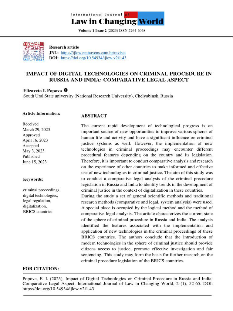 43-Texto Do Artigo-202-204-10-20230615 | PDF | Information | Evidence