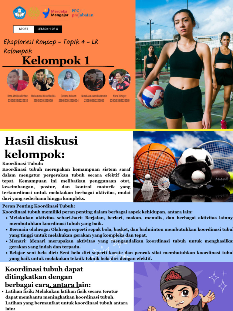 T4 Kebugaran - Eksplorasi Konsep - LK Kelompok1 | PDF