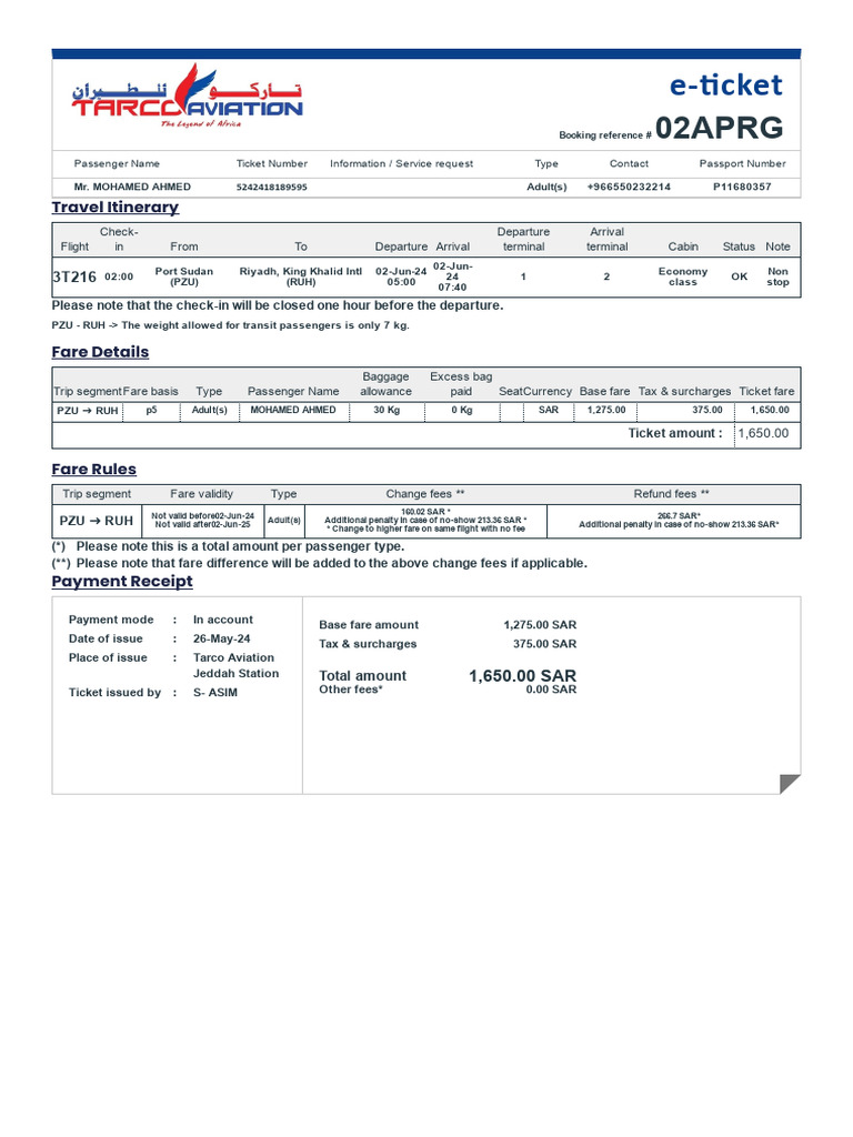 BilletPdfV2 (1) (1) | Download Free PDF | Fare | Fee