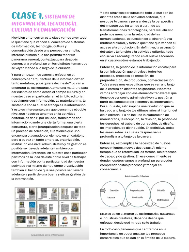 Clase 1 Teórico Iaae 2024 | PDF | Business | Conocimiento