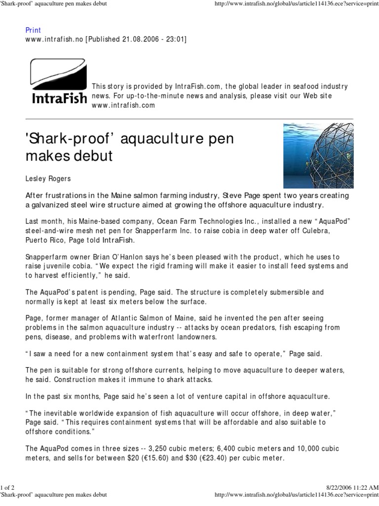 Article Intrafish | PDF | Business | Home & Garden