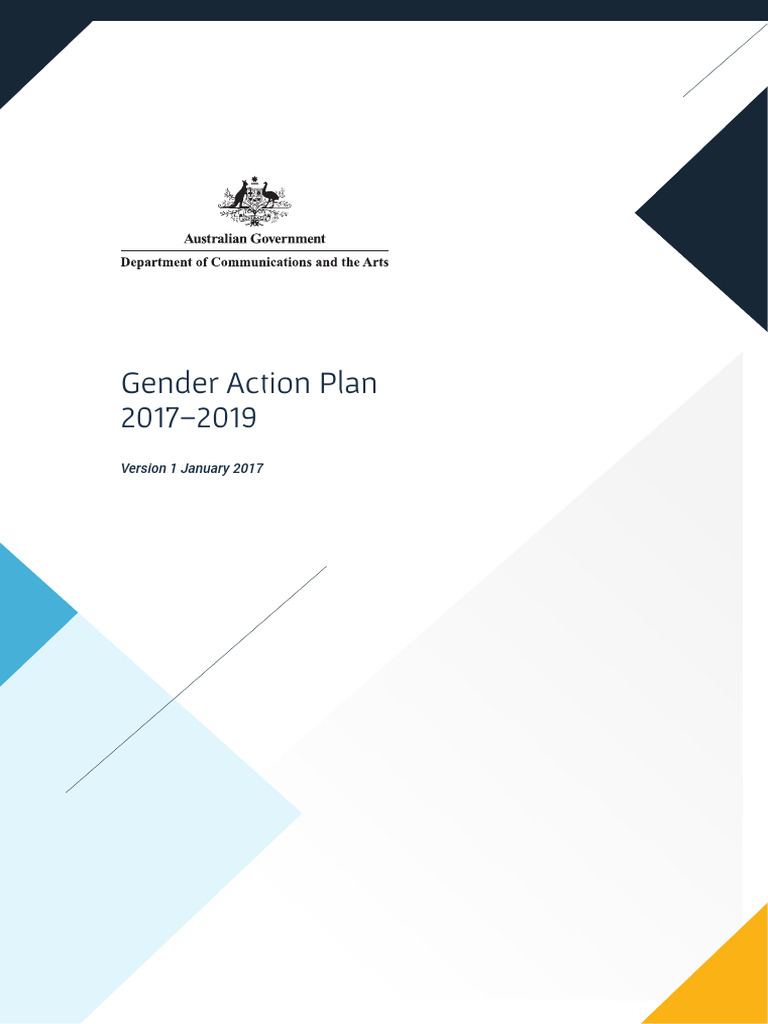 Gender Action Plan 2017 2019 | PDF | Recruitment | Leadership