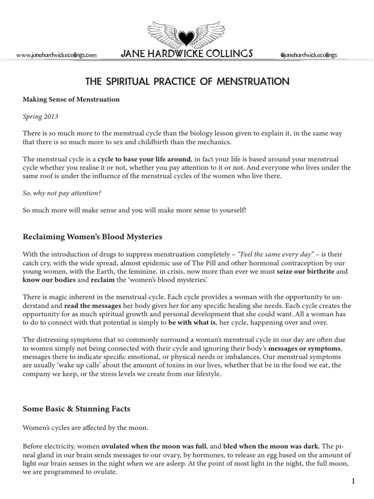 Knowledge About Menstrual Cycle | PDF | Menstruation | Menstrual Cycle