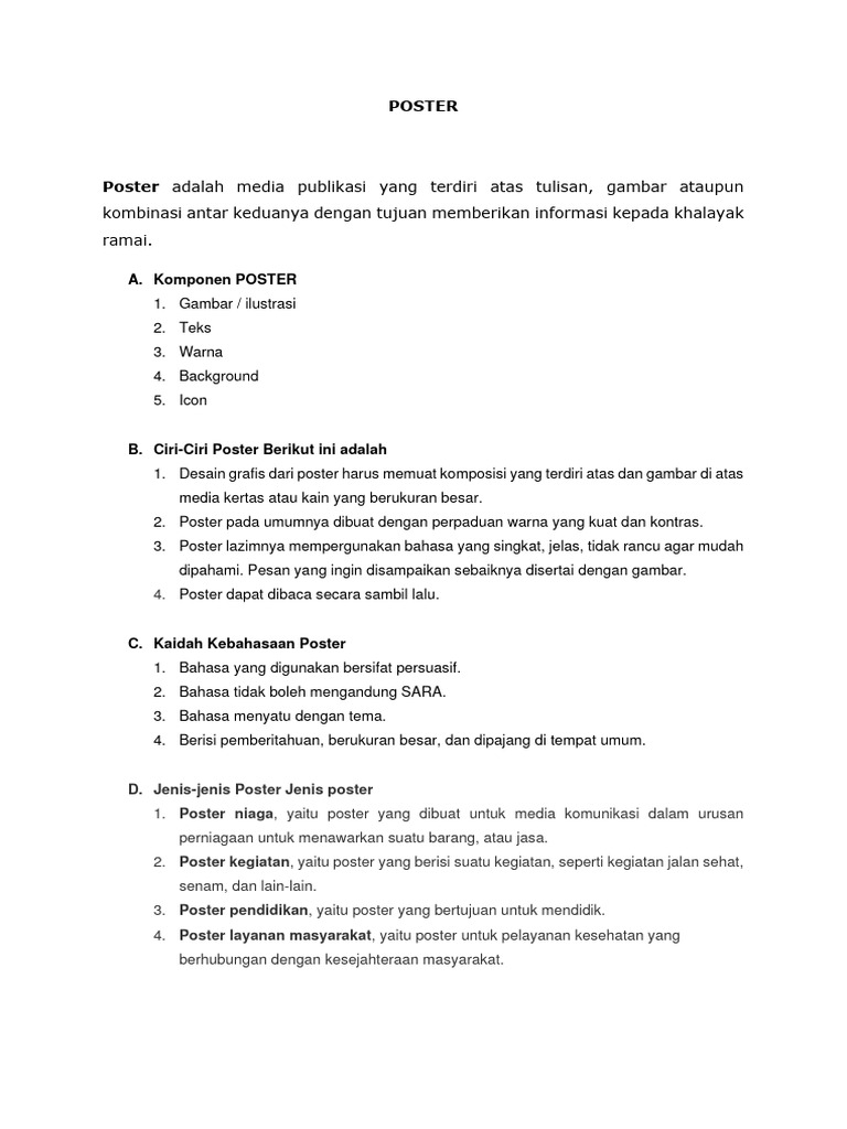 Materi P5 (Poster) | PDF