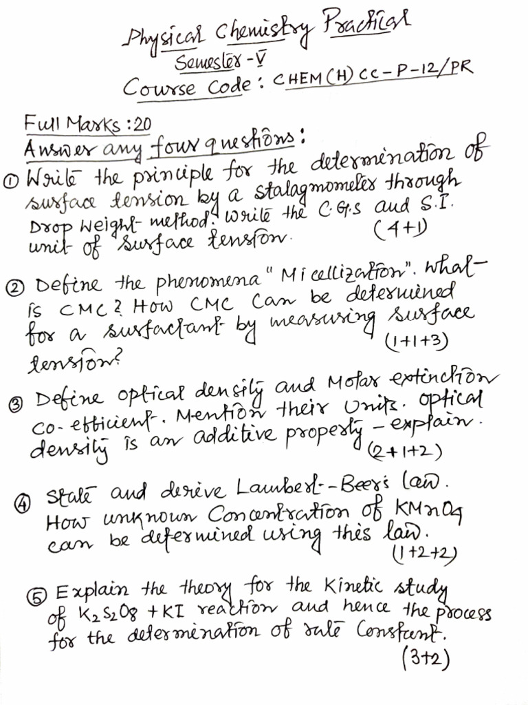 Physical Chemistry | PDF