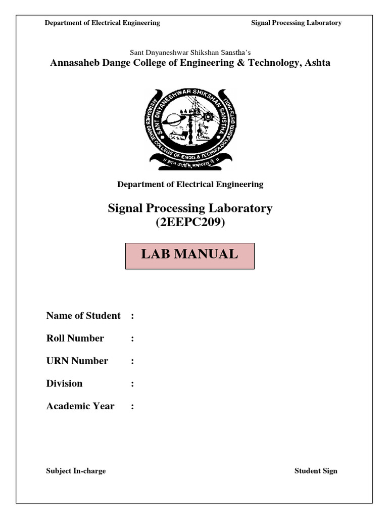 Signal Processing laboratory | PDF | Matlab | Frequency
