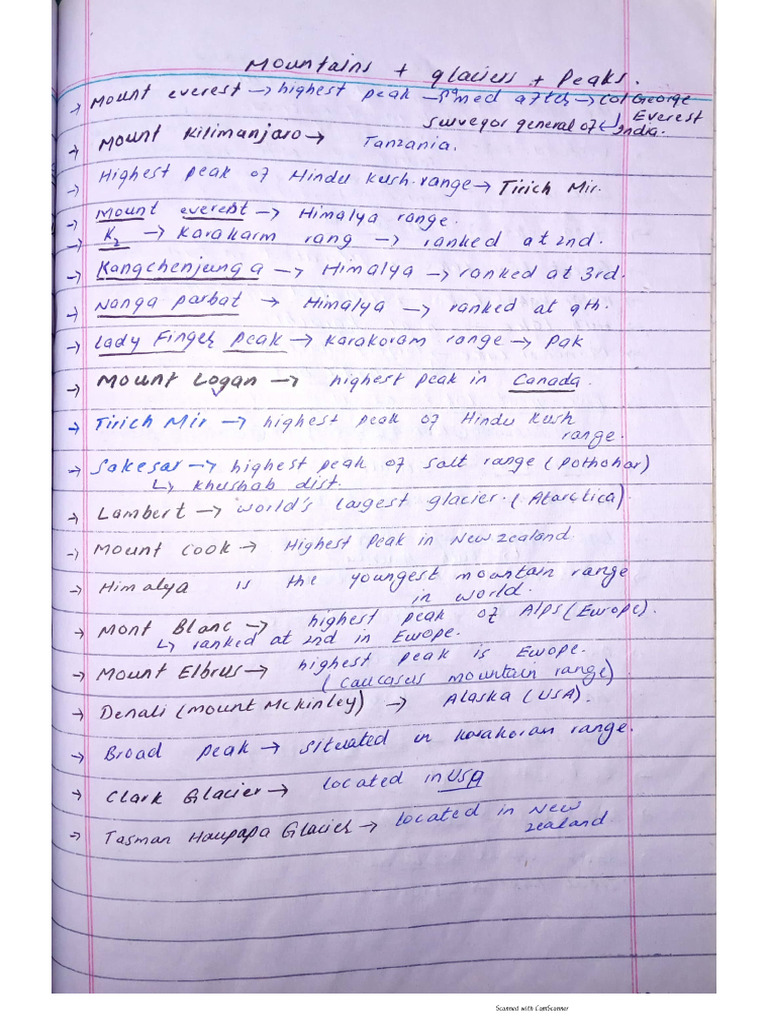 Mountain, Passes, Geography | PDF