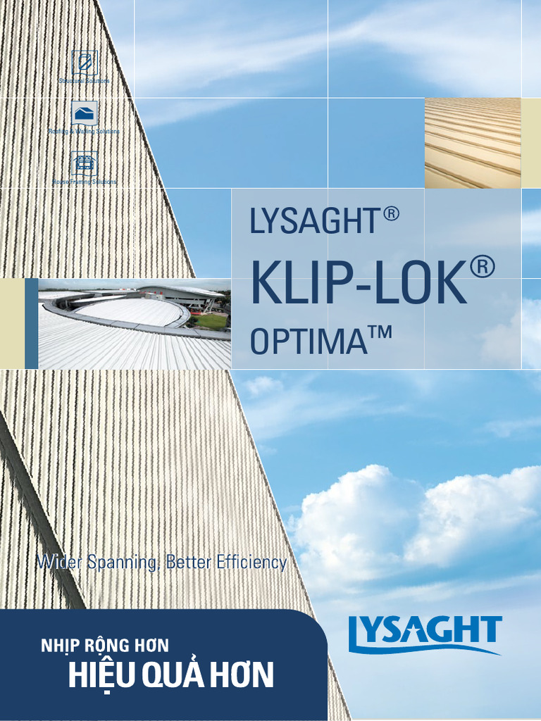 Lysaght Klip Lok Optima - Brochure | PDF