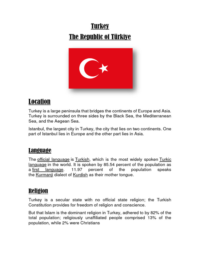 Turkey Final Presentation | Download Free PDF | Turkish Cuisine | Turkey