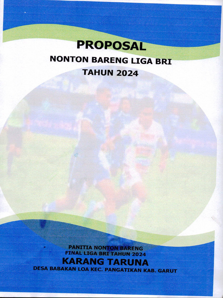 Proposal Nobar Liga BRI 2024 | PDF | Griya & Taman