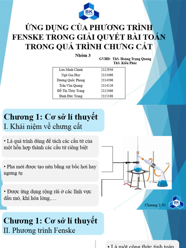 NG D NG C A Phương Trình Fenske | PDF