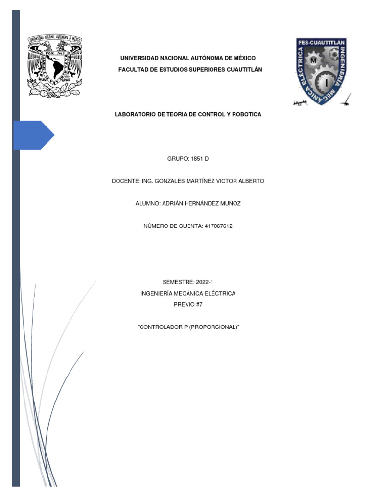 Controlador Proporcional: Guía Básica | PDF | Tecnología