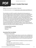 Aerobic Plate Count Methods Guide | PDF | Colony Forming Unit
