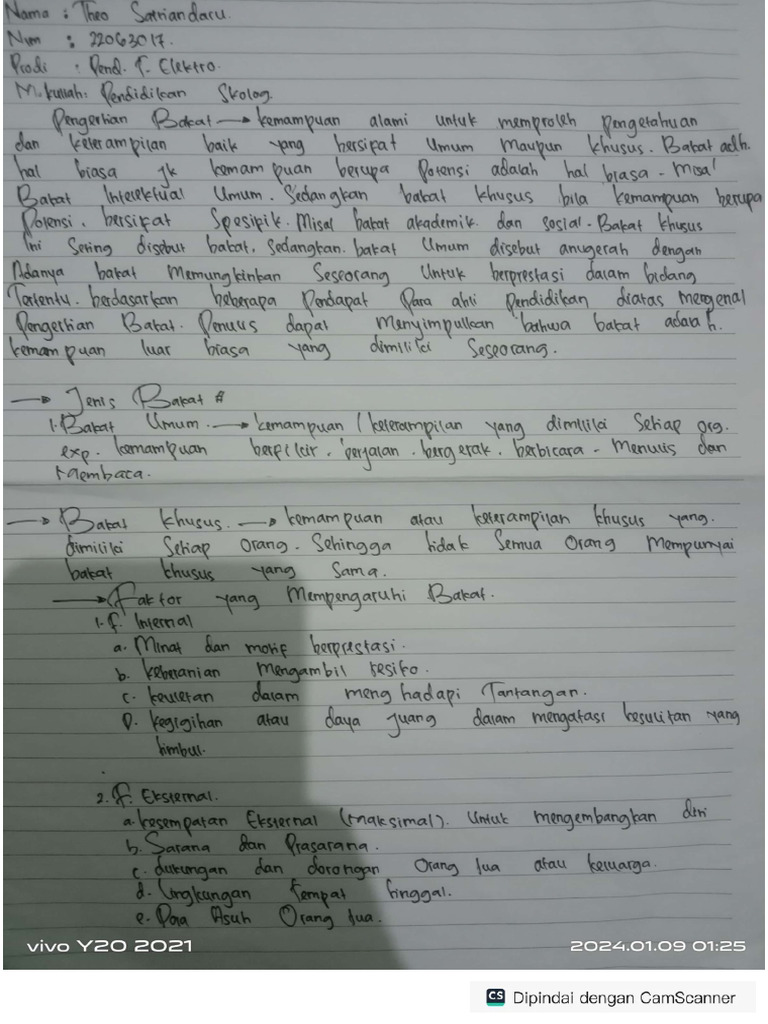 Theo Satriandaru - 22063017 - Psikopend | PDF