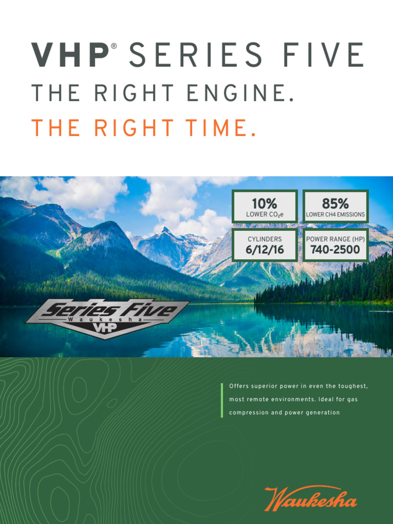 IWK 023012 VHP Series Five Brochure 3 27 24 | PDF | Piston | Engines