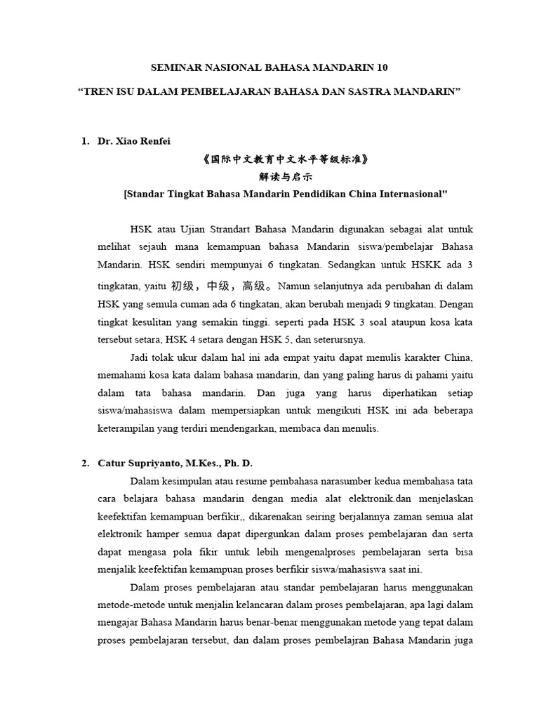 Muhammad Kholilul Hasan - SENARIN 10 | PDF | Seni & Disiplin Bahasa ...