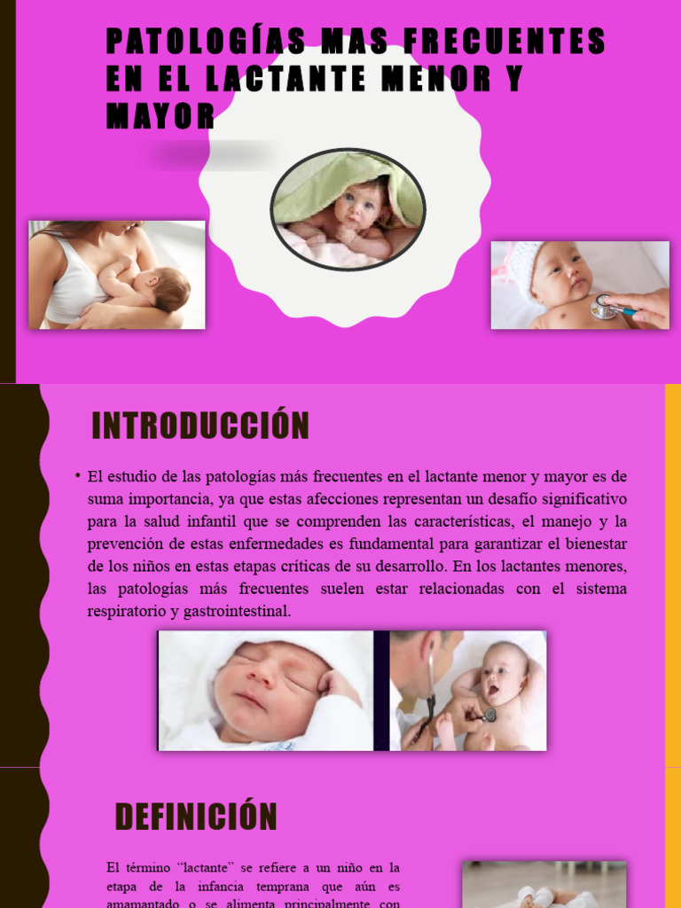 Patologias Del Lactante Menor y Mayor 12 | PDF | Diarrea | Neumonía