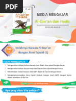 Modul Ajar Al-Qur'an Hadis Kelas 7 MTs Fase D Kurikulum Merdeka | PDF