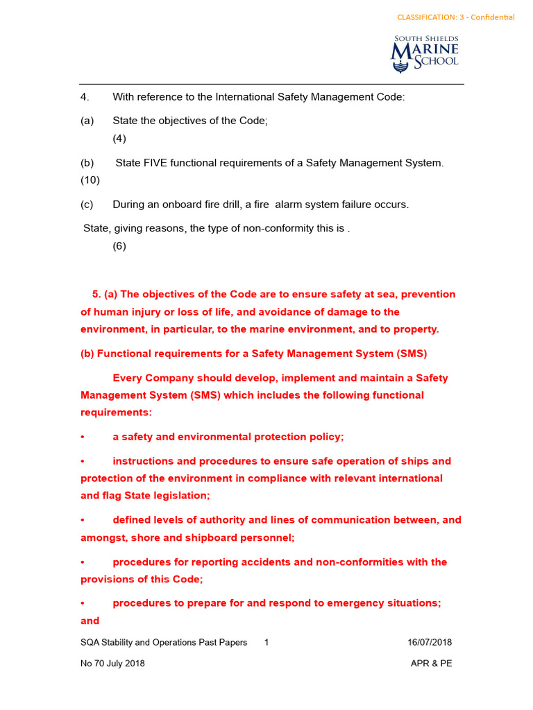 Stability past paper Theory | PDF
