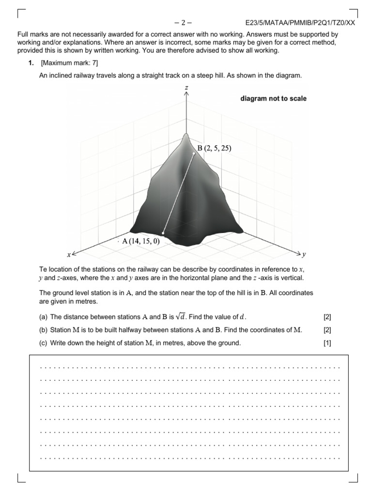 Extra Exercises Q2 | PDF | Cartesian Coordinate System | Geometry
