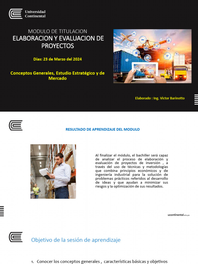 Sem1 - EEP - Estudio Estrategico - Mercado Mar24 | PDF | Mercado (economía) | Investigación de ...