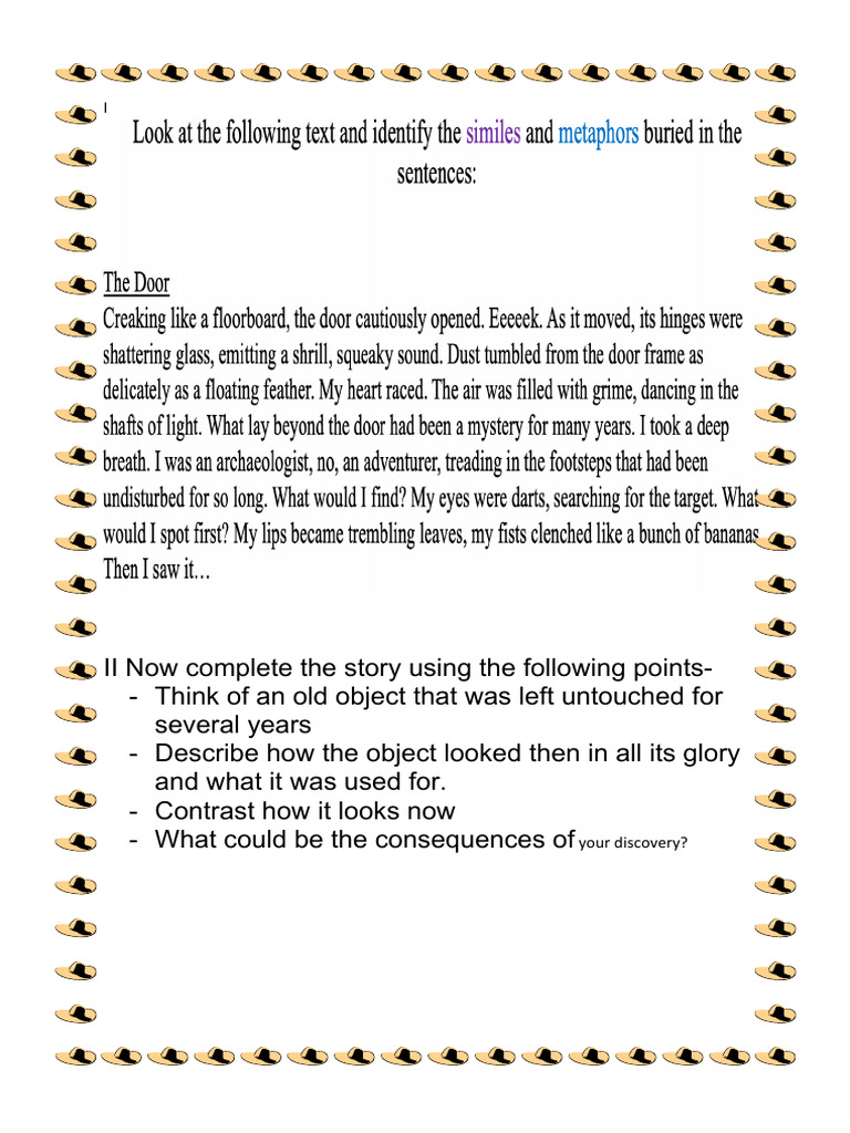 Complete The Story | PDF