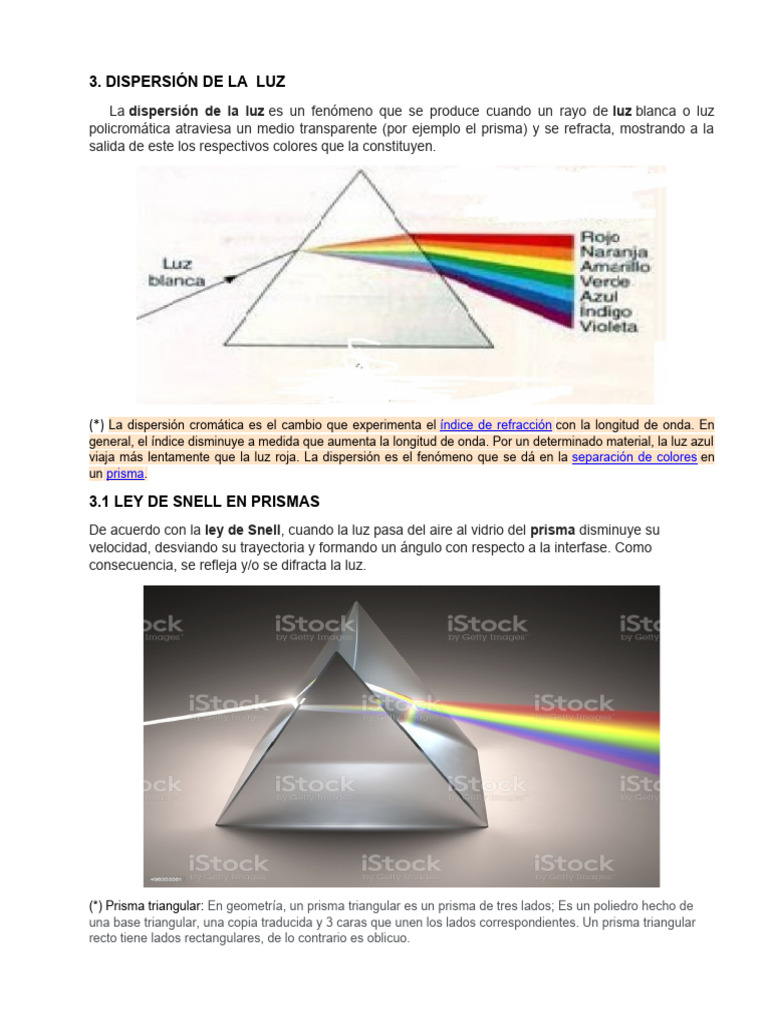 Dispersión, Polarización e Interferencia de La Luz - Grupo I Iep Fgpa ...