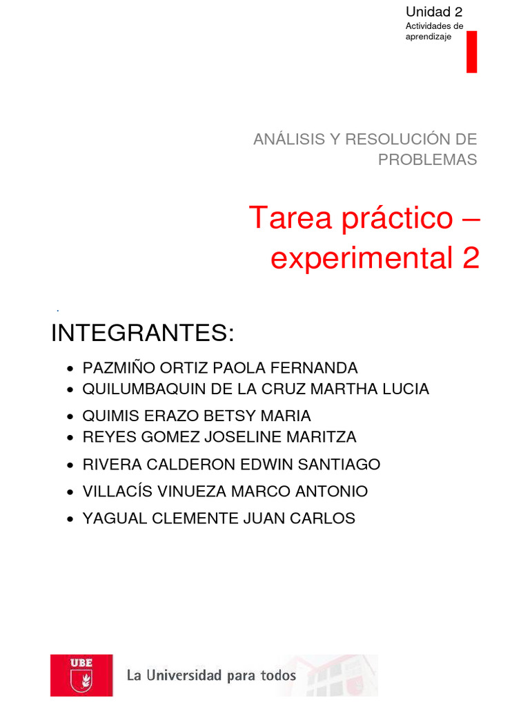 Tarea Grupal 2 | PDF | Enseñando | Aprendizaje