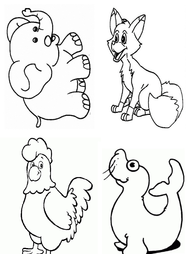 Elefante Foca Gallina Zorro | PDF