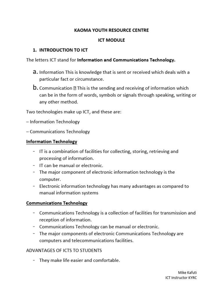 Ict Notes-2 | PDF | Computer Monitor | Image Scanner Ict Notes-2 | PDF | Computer Monitor | Image Scanner