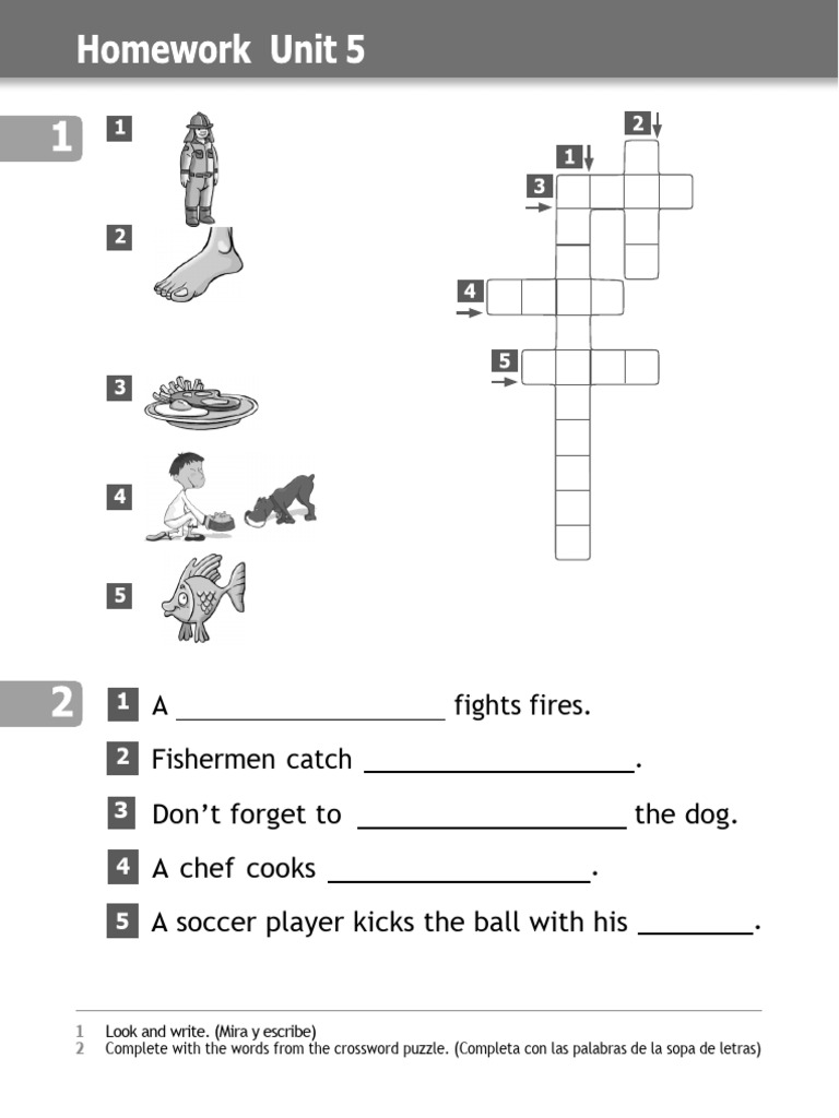 Homework Unit 5 2nd Grade Pdf