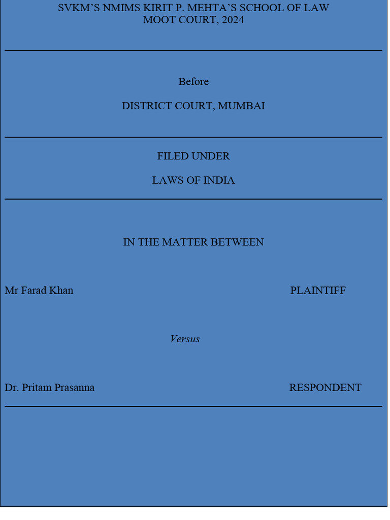 Memorial Plantiff Side | PDF | Informed Consent | Medical Diagnosis