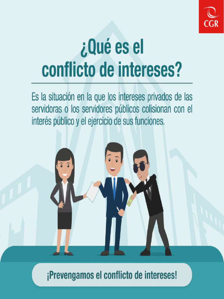 ¿Qué Es El Conflicto de Intereses | PDF