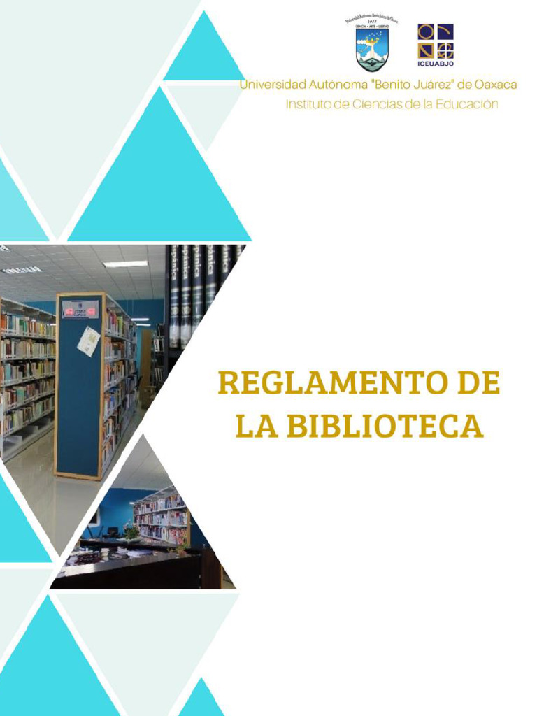 Reglamento De La Biblioteca Pdf Bibliotecas Bibliotecario