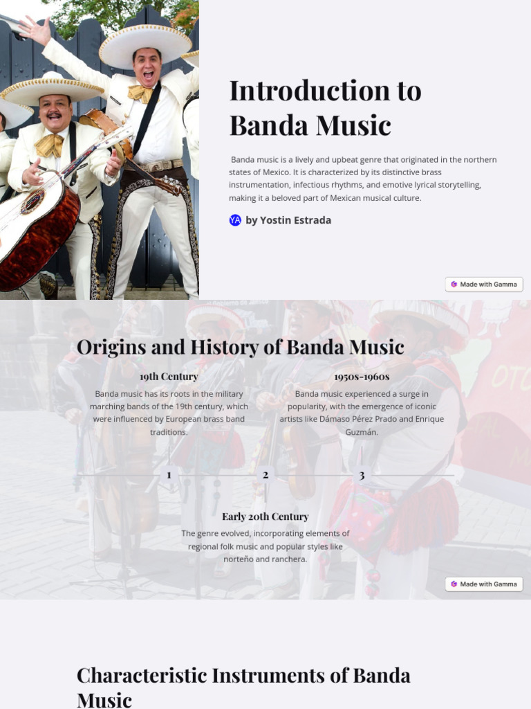 Banda Music: Origins and Evolution | PDF | Musicology | Popular Music
