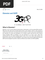 Diameter Protocol Explained S6a S6d (MME SGSN - HSS) | PDF | Data Transmission | Network Protocols